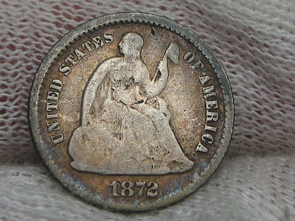 1872 Dime