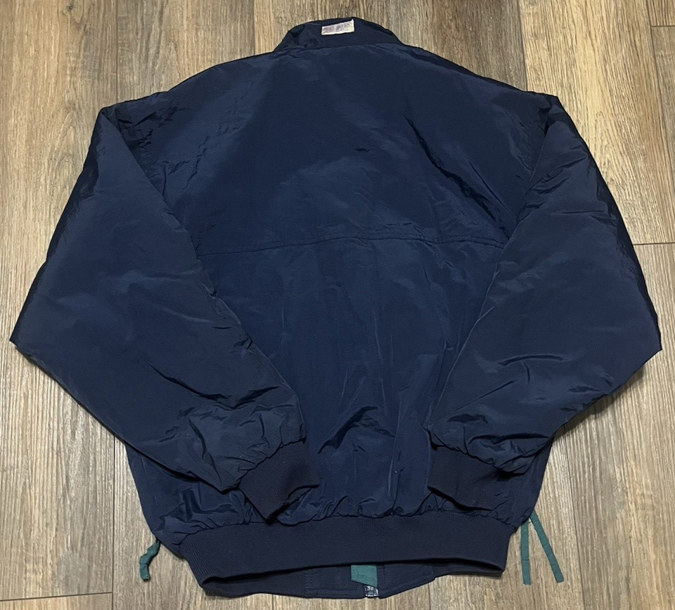 VTG Conrail 1998 Dunbrooke Outdoor Jacket Mens M Blue Full Zip ...