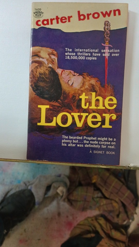 THE LOVER Detective Pulp Mystery Carter Brown 1959 GGA Cover | eBay