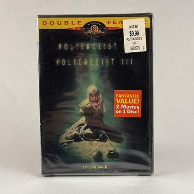 Poltergeist II Poltergeist III Double Feature DVD Thriller Horror Movie ...