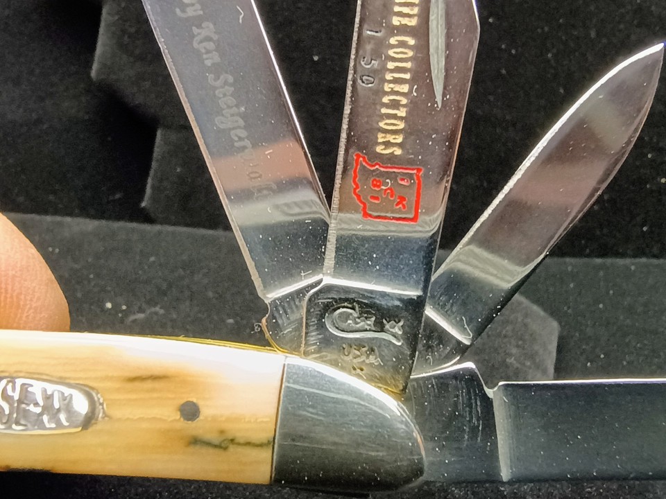 Very Rare Case 4 Bld. 4620ss, Indiana Knife Collector's Club, Mammoth ...