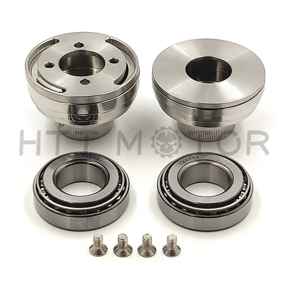 Neck Cups Integrated Internal Fork Stops Wide Glide Springer Chopper ...