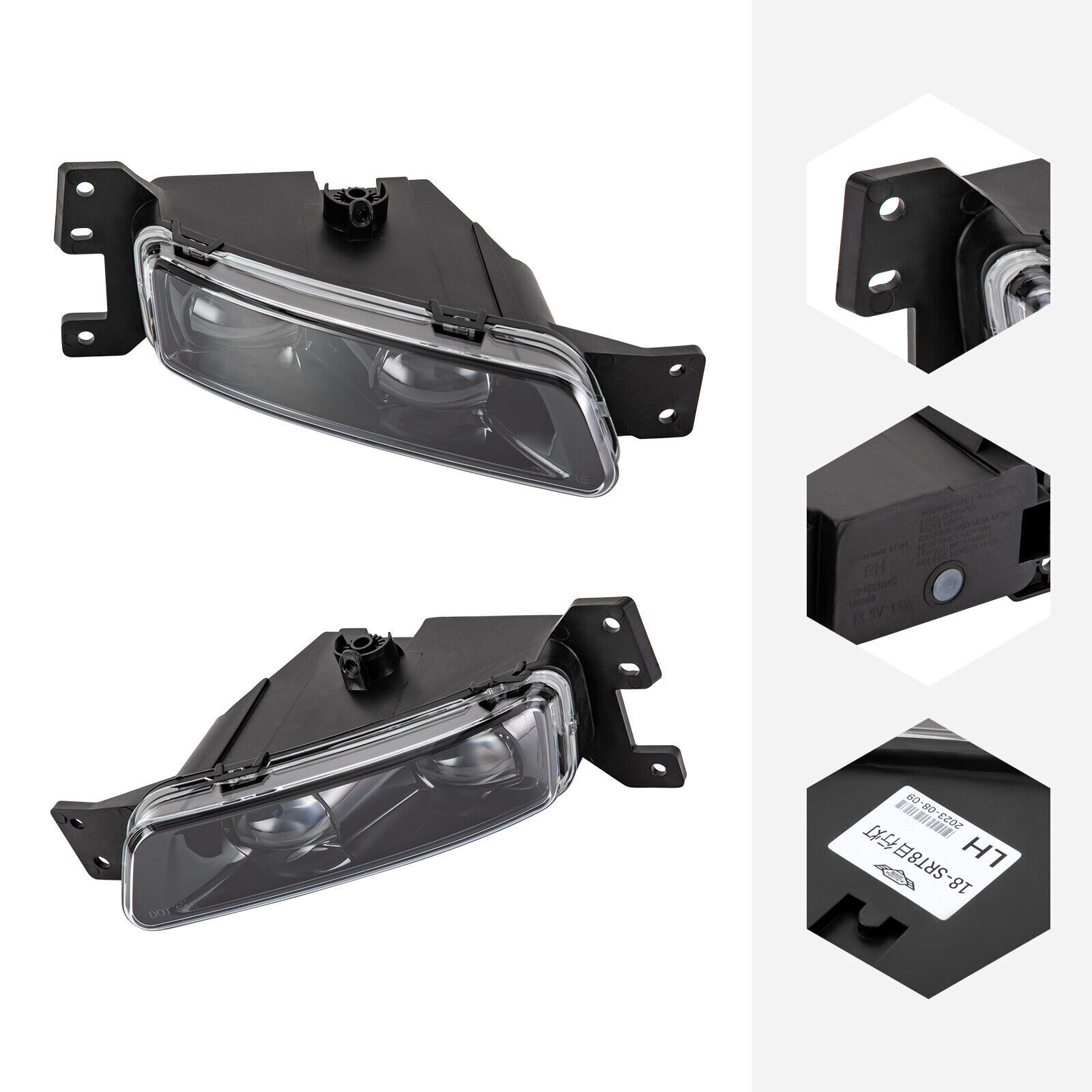 2018-2023 Dodge Durango SRT Bumper Fog Light Pair LED DRL Driving Lamp ...