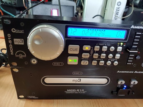 2 piece American Audio MCD-510 bundle -Dual CD, MP3 player | eBay