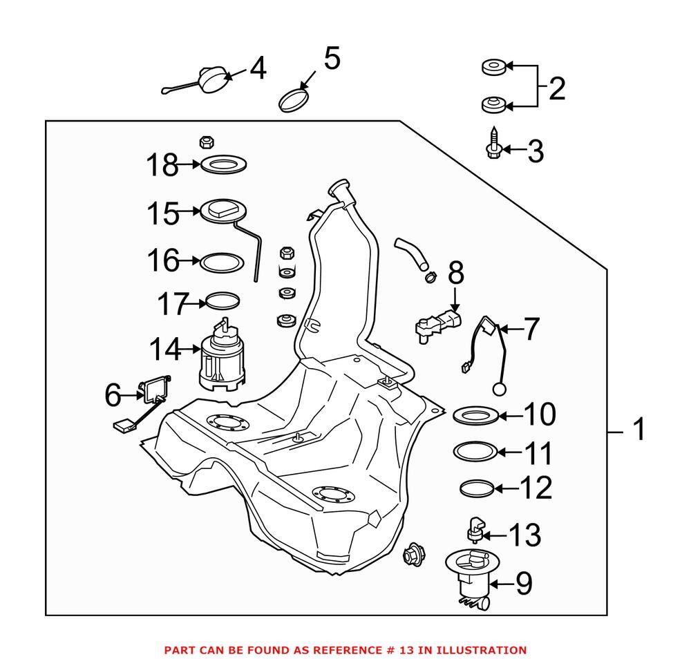 Genuine OEM Fuel Pressure Sensor for Mercedes 0009051100 | eBay
