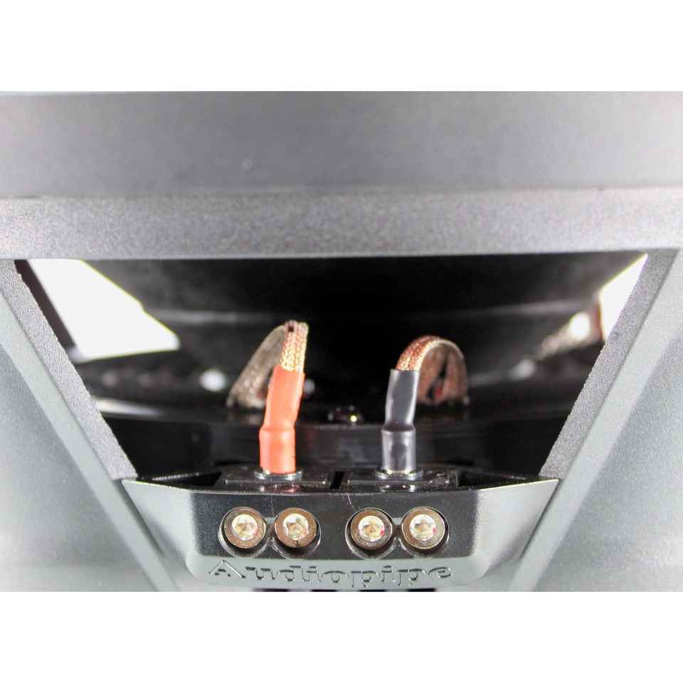 Audiopipe 12" Dual Voice Coil 2 Ohm 1100 Watt RMS Quad Stacked Magnet ...