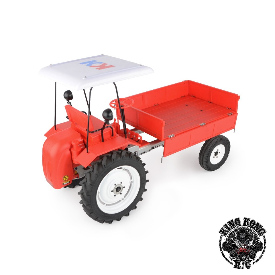 Kingkong RC 1/10 Scale Donkey 2-Speed Rear Engine Tractor W/ Front Dump ...