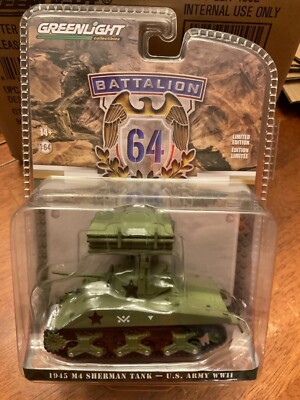 Greenlight Battalion 64. 1945 M4 Sherman tank Rocket Launcher | eBay