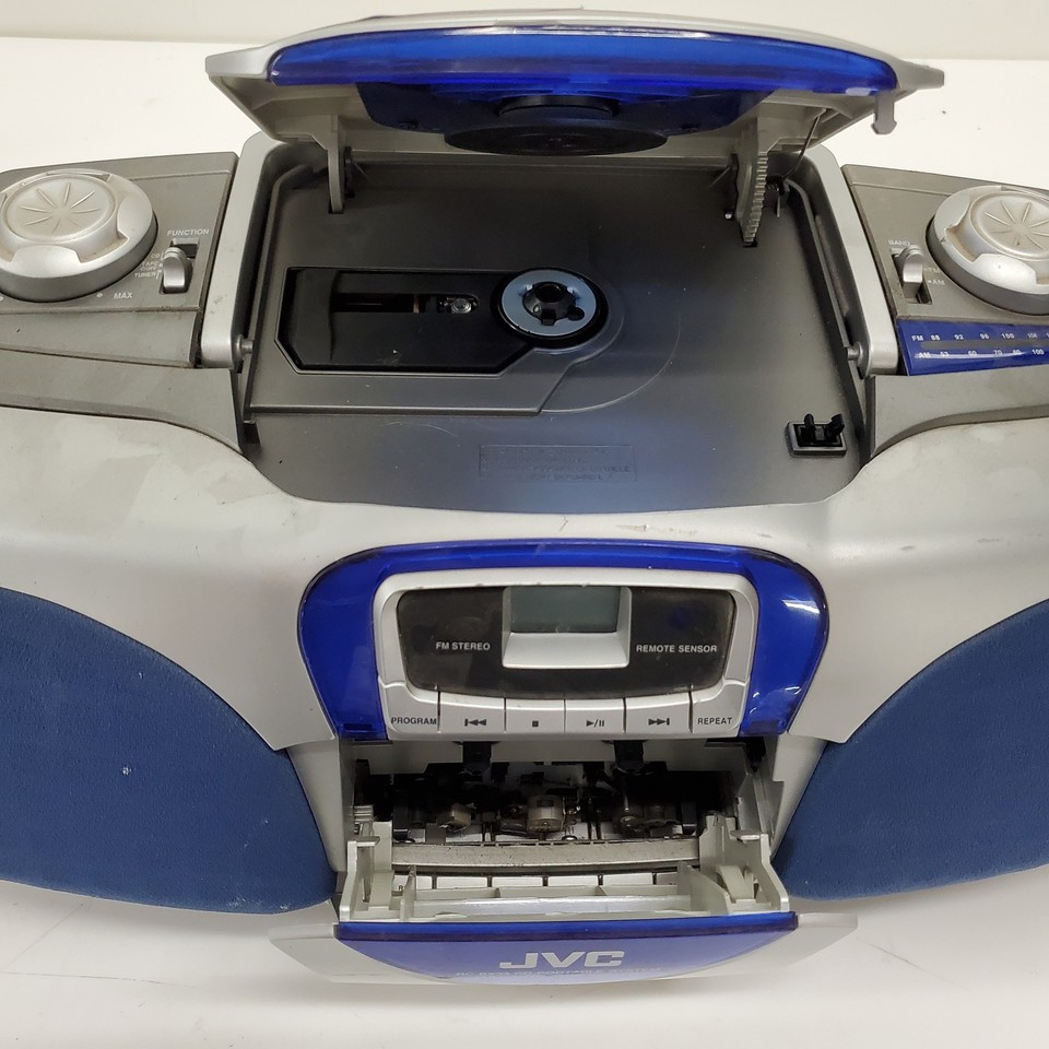 Vintage JVC RC-BX33 CD Portable System Radio/CD/Tape Player-Powers ON ...