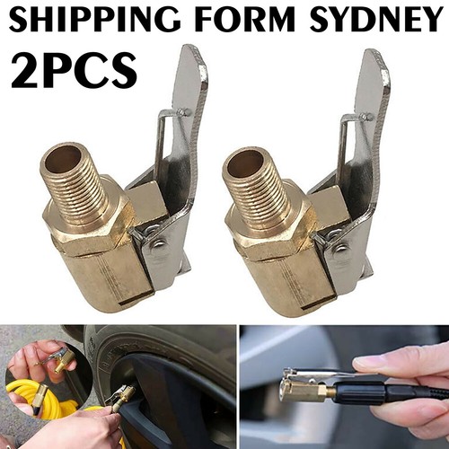2pcs 8mm Practical Inflator Pump Tire Air Chuck Car Tyre Wheel ...