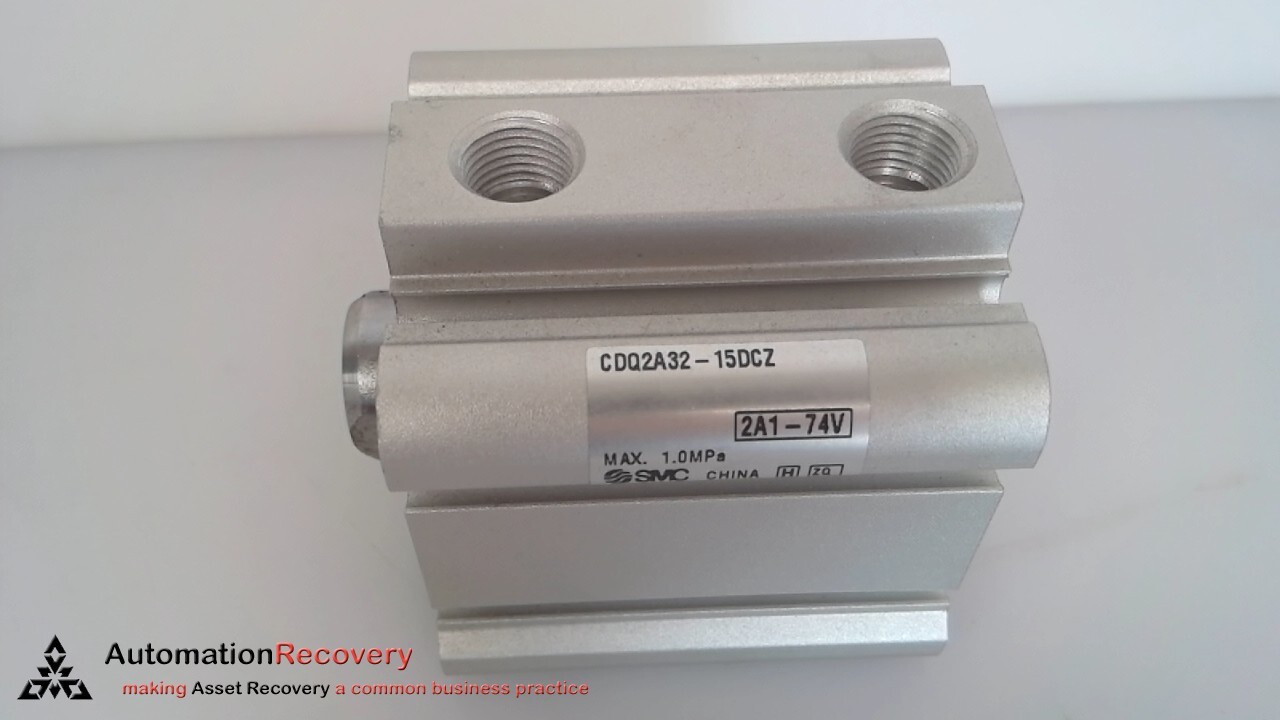 SMC CDQ2A32-15DCZ COMPACT CYLINDER W/ BUILT IN MAGNET #323697 | eBay