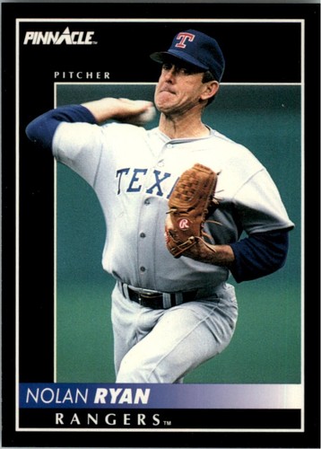 1992 Pinnacle #50 Nolan Ryan HOF Texas Rangers | eBay