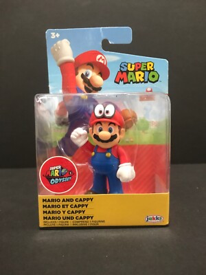 Mario & Cappy Super Mario Odyssey 2.5 inch Nintendo New 2019 | eBay