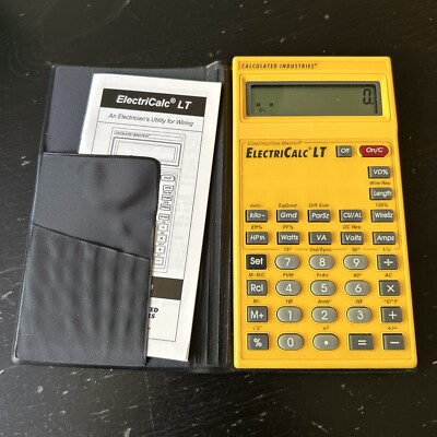 Calculated Industries 5025 Construction Master ElectriCalc LT ...