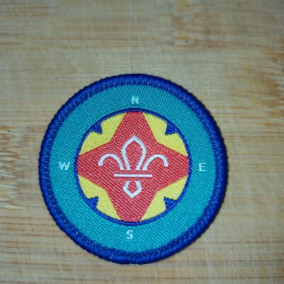 Current UK Scouting Explorer Scout Explorer Belt Award Uniform Badge ...