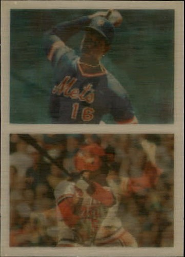 1986 Sportflics #184 Don Mattingly Rickey Henderson Wade Boggs Dwight ...