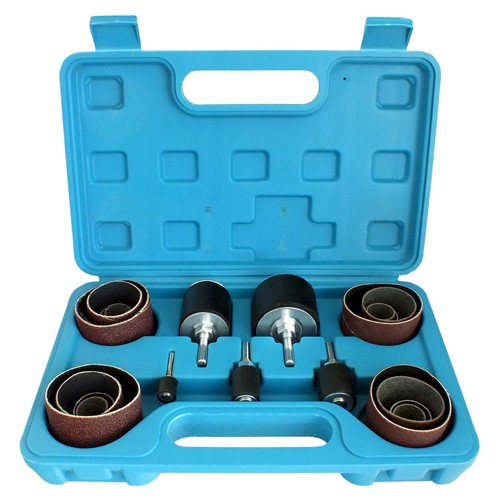 26pc Drum Sander Set 80 + 120 Grit 13mm - 50mm Power Drill Sanding ...