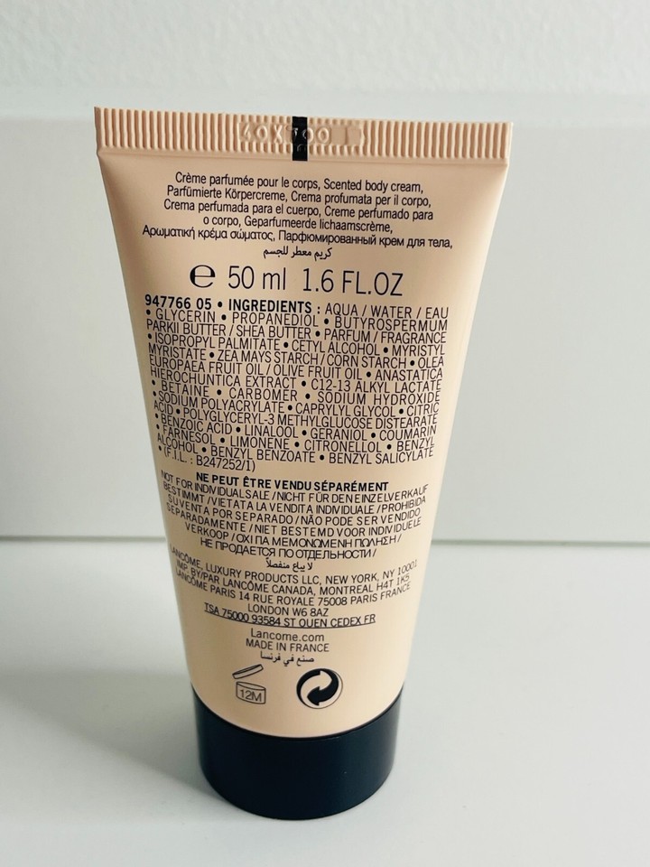 New !! Lancôme Idole La Power Crème Scented Body Cream 1.6oz !! | eBay