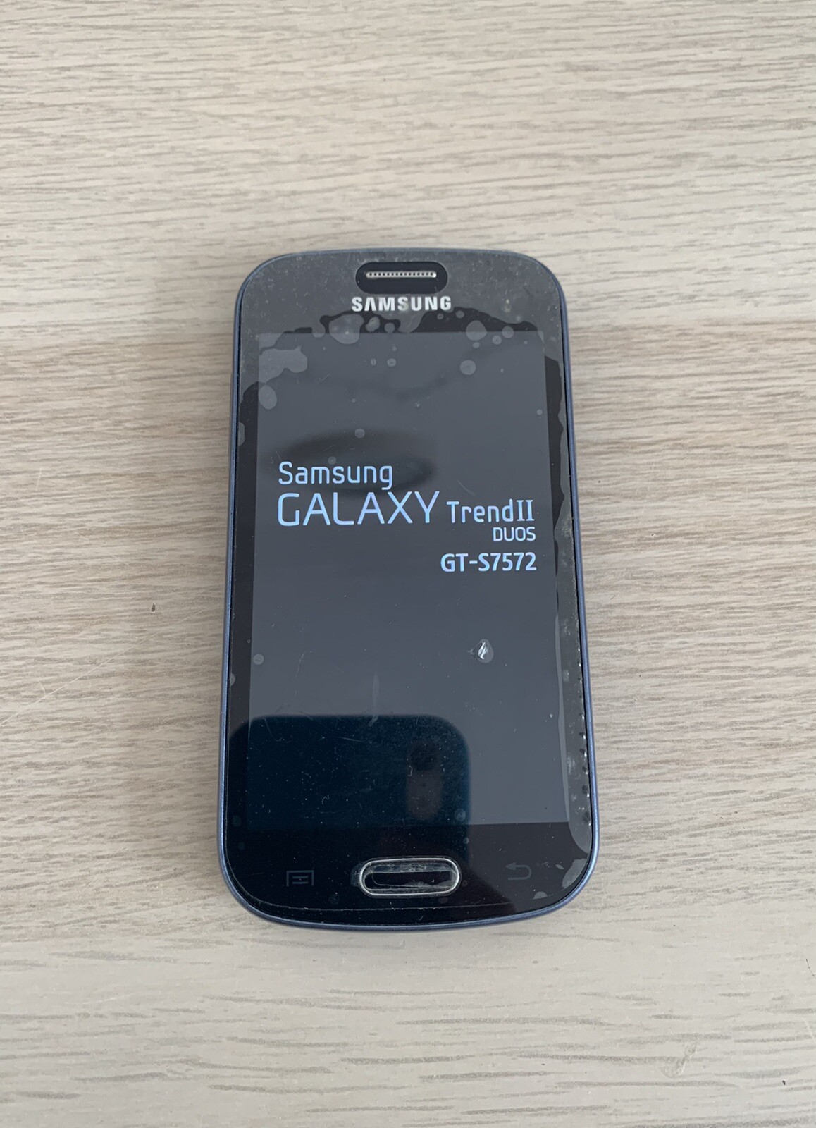 Black Samsung GALAXY Trend 3 Duos GT-S7572 Touch Screen Mobile ...