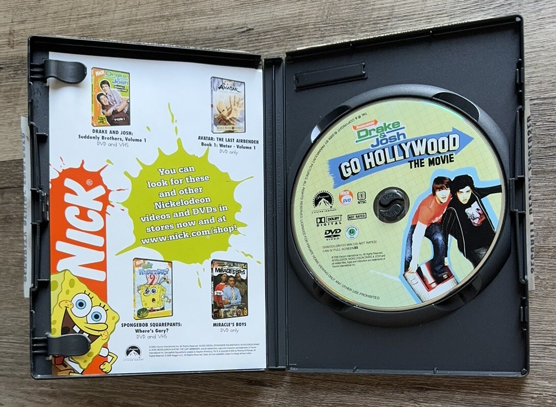 Drake And Josh Go Hollywood Vhs