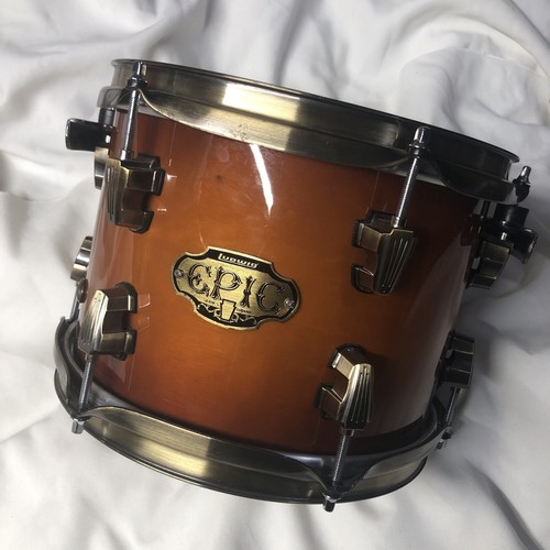 Ludwig epic 10 inch tom drum shell w/mount nice remo heads | eBay