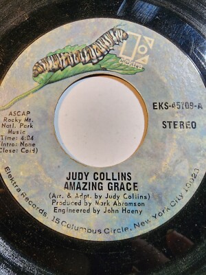 JUDY COLLINS:AMAZING GRACE / NIGHTINGALE 45RPM GOOD F283 | eBay