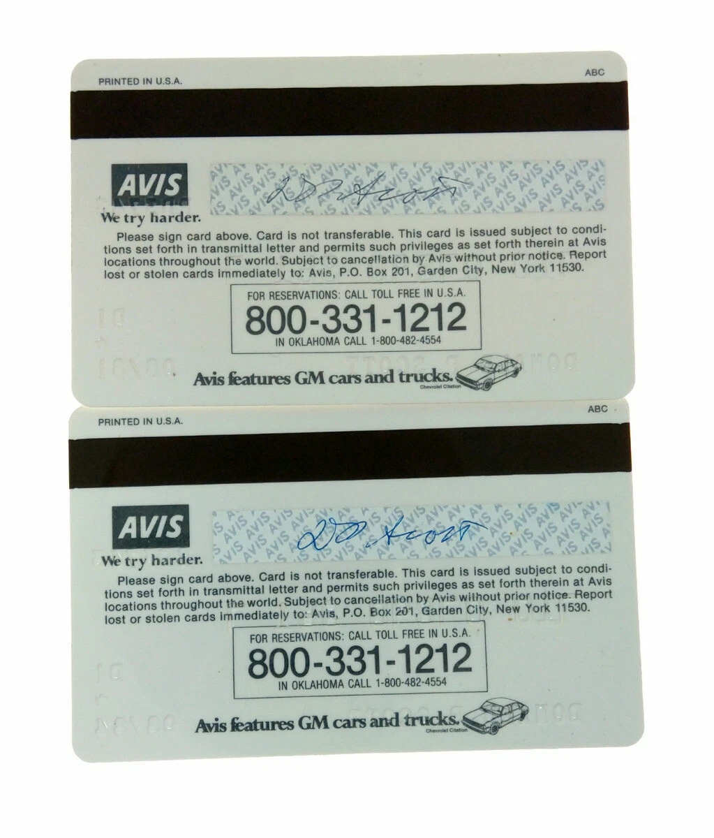 Avis Car Rental 800 Number