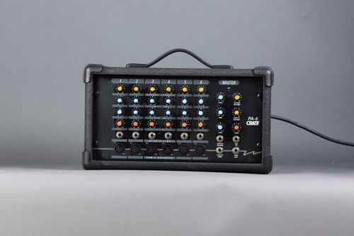 CRATE 6 Channel Audio Amplifier Mixer PA-6 | eBay