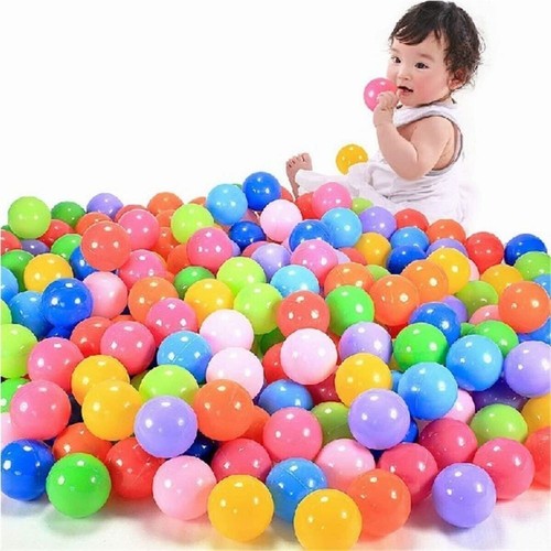 400x Plastic Pit Balls For Child Ball Pits Kids Multi Coloured Toys ...
