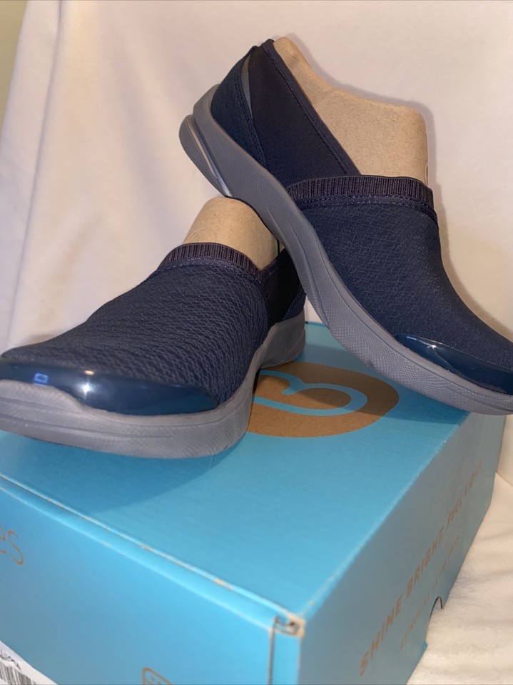 BZees Women's Size7.5 W Lollipop Slip-ons Loafer Navy Shoes New IOB | eBay