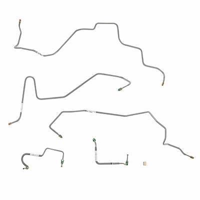 Fits 98-01 Ford Ranger Front Brake Line Kit 4WD AWABS Stainless Steel ...