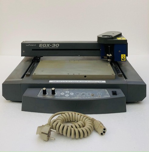 ROLAND EGX-30A ENGRAVING MACHINE / DESKTOP ENGRAVER 230-240 VAC | eBay