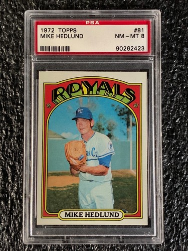 1972 Topps Baseball #81 Mike Hedlund PSA 8 | eBay