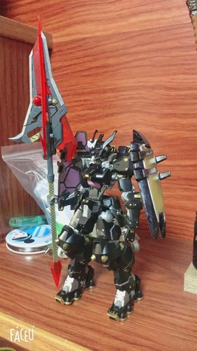 2x Heavy Weaponn Gun Blade Lance Sword for 1/144 Model FAG Megami ...