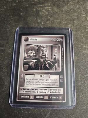Star Trek CCG Holodeck Adventures RARE Chaotica 87R NM/M | eBay