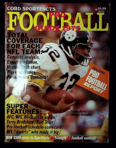Cord SportFacts Pro Football Guide 1975, Larry Felser, Dave Klein - 051722JENON | eBay