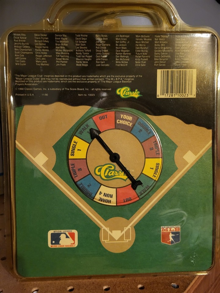 1991 Classic Major League Baseball Trivia Board Game Series 1 | eBay