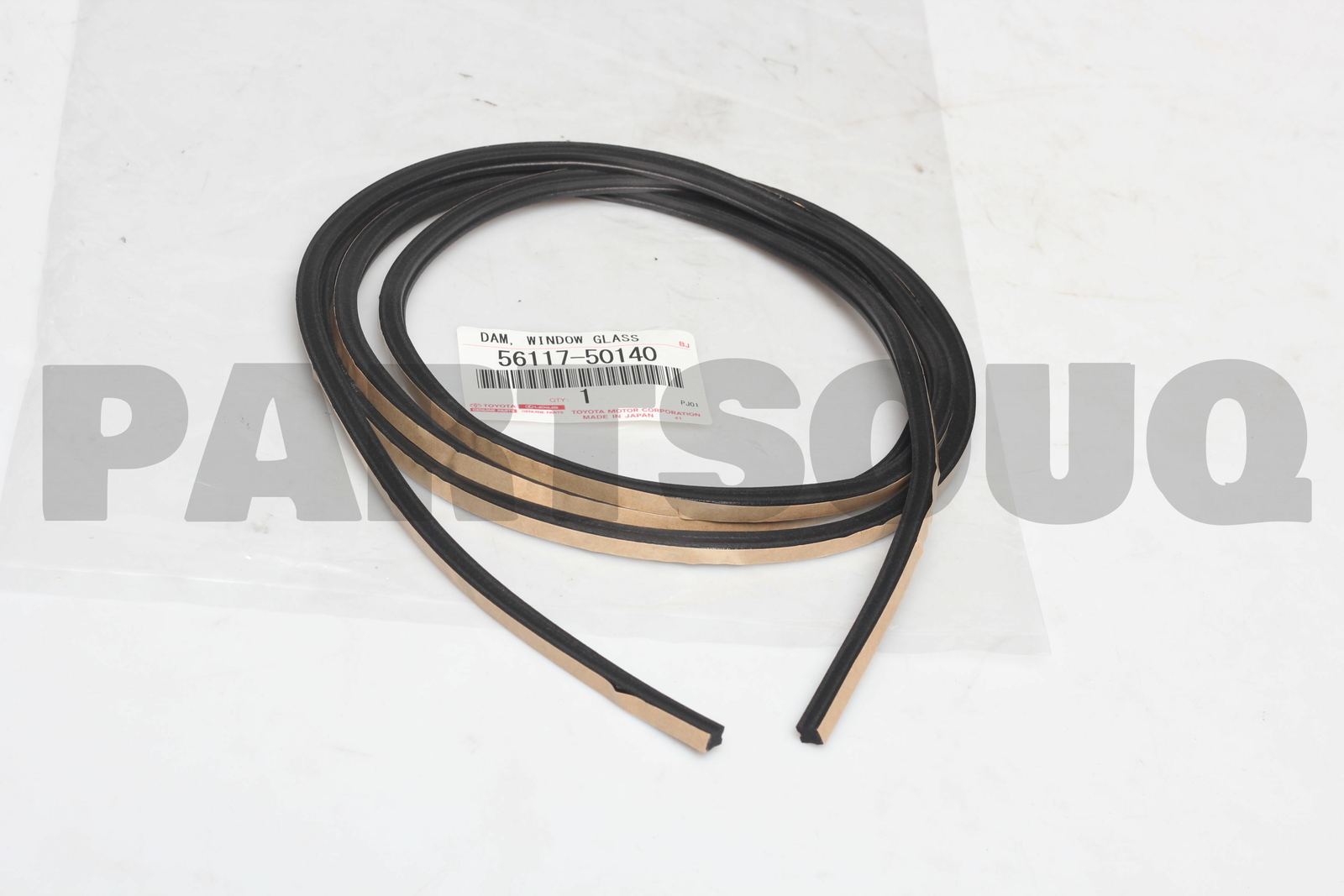 5611750140 Genuine Toyota DAM KIT, BACK WINDOW GLASS 56117-50140 | eBay