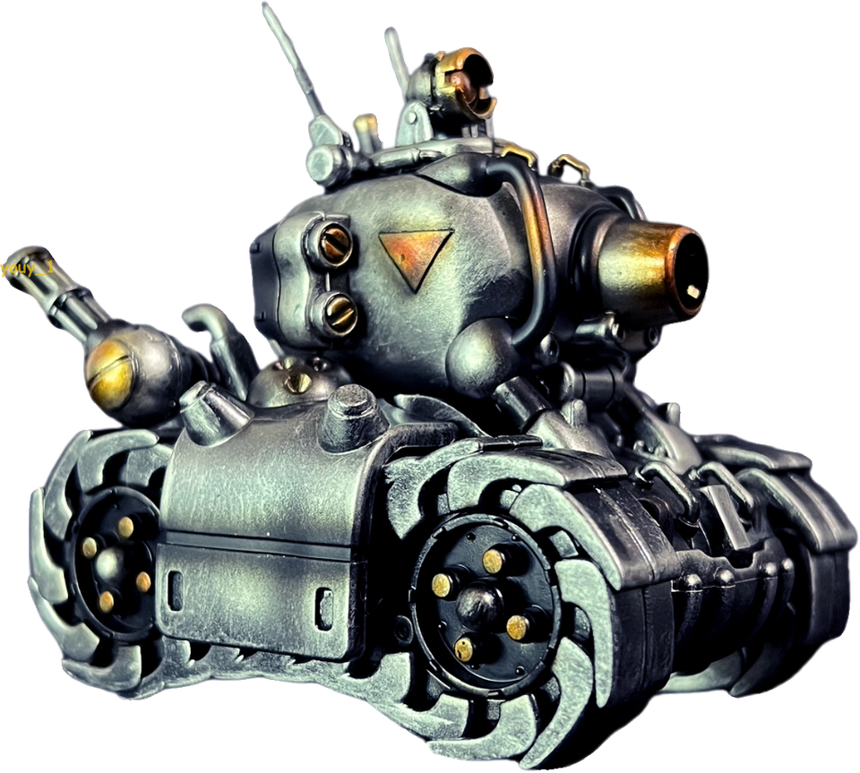 Metal Slug Recolored Tank Figure - Fully Painted PVC, 7.3cm | eBay
