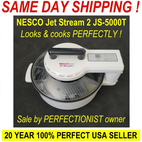 NESCO Jet Stream 2 JS-5000T Air Fryer Convection Oven LOOKS & COOKS ...