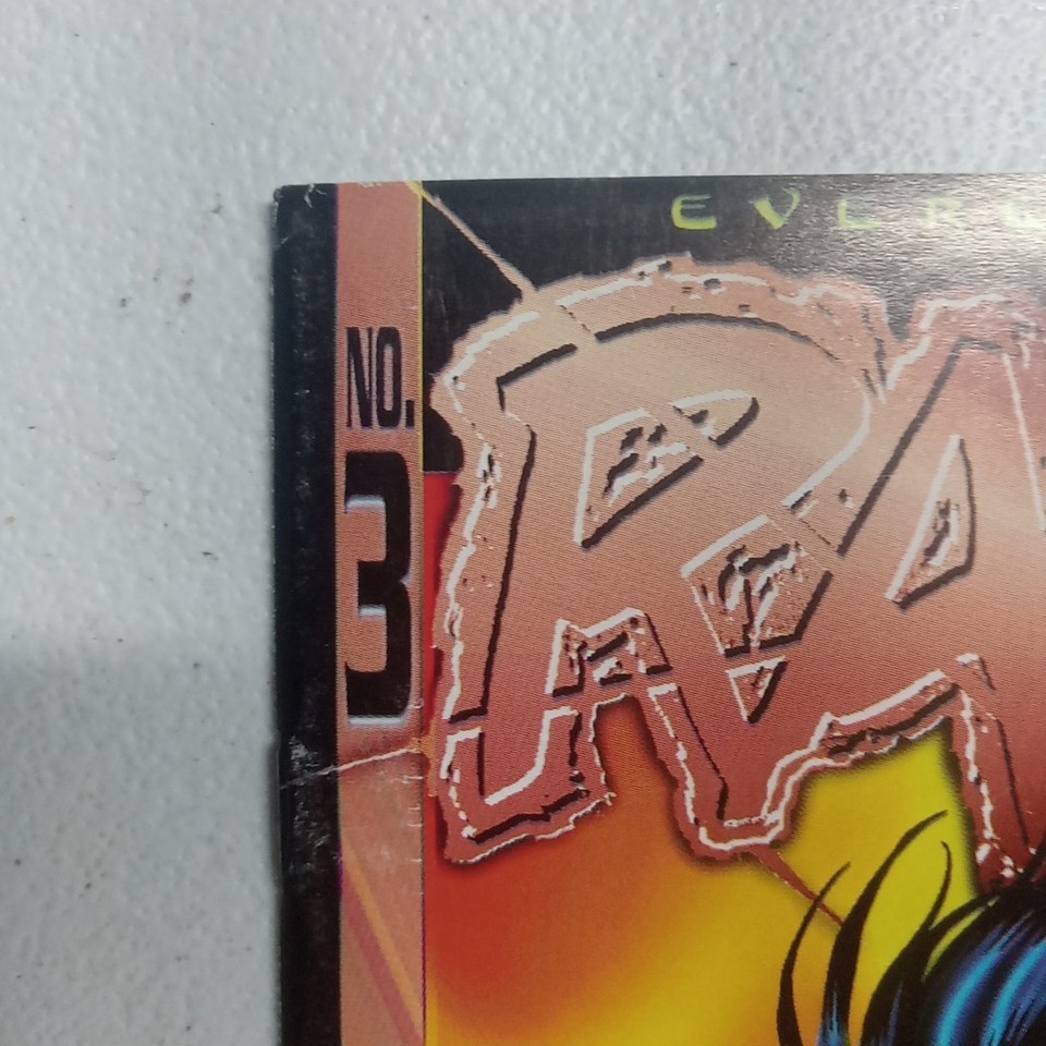 Razor Burn #3 Comic London Night 1995 3A Everett Hartsoe Jude Millier ...