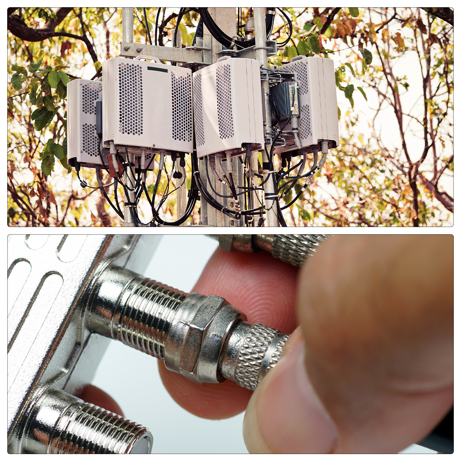 2pcs RG6 Splitter Coax Cable 3 Way F Male to 2 F Female Adapter 6inch ...