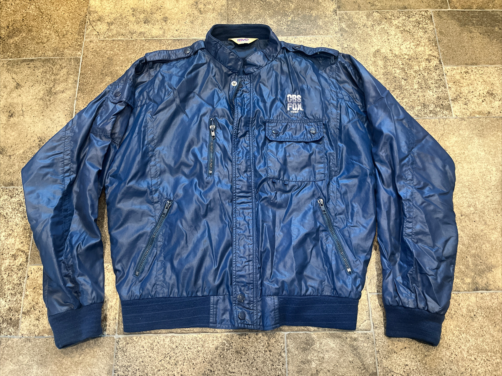 Vintage MVP CBS Fox Video Movie Producer Windbreaker … - Gem