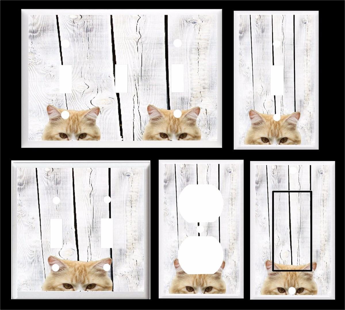 Cat Light Switch Covers