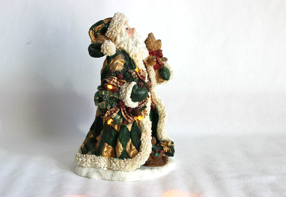 Boyds Bears & Friends Boyds Holiday Nicholas Kringleton Santa Light Up ...