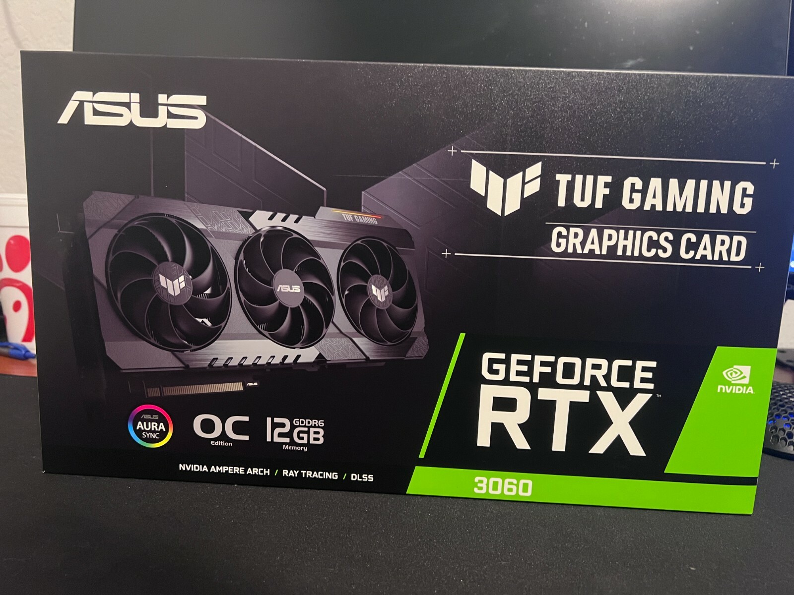 ASUS NVIDIA GeForce RTX 3060 12GB GDDR6 Graphics Card ...