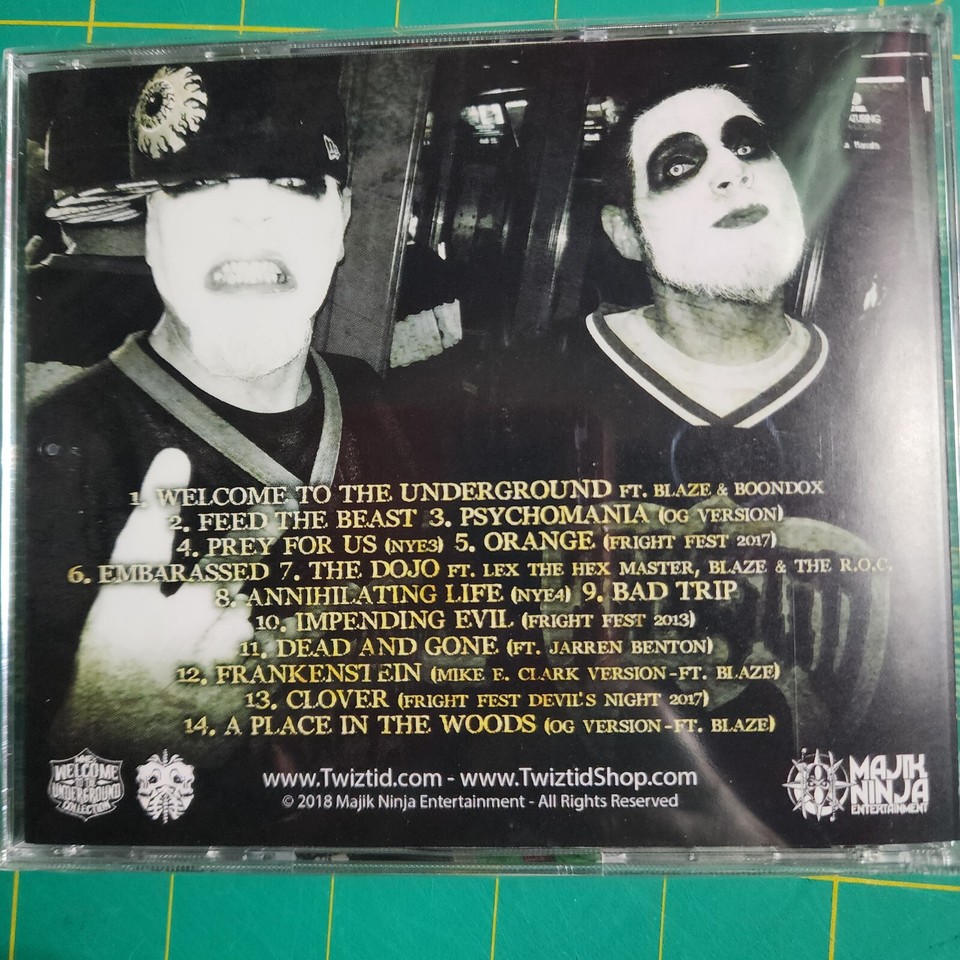 Twiztid Cryptic Collection VIP Edition CD Rare Insane Clown Posse ICP ...