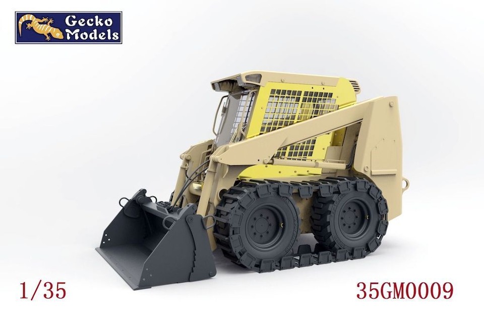 Gecko Models 1/35 US Army Light Type III Skid Steer Loader (M400W) with ...