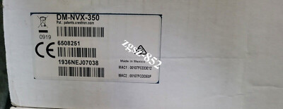Crestron DM-NVX-350 Network Codec Brand New Fast Shipping FedEx or DHL ...
