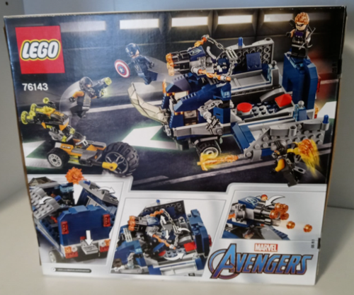 LEGO Super Heroes: Avengers Truck Take-down (76143) Retired Lego Set ...